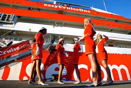 Models Dressed Crew Pose Front Ship Editorial Stock Photo - Stock Image ...