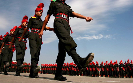 Newly Raised Troops Jammu Kashmir Light Editorial Stock Photo - Stock ...