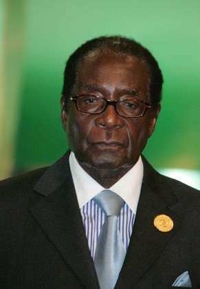 Zimbabwean President Robert Mugabe Photographed During Editorial Stock ...