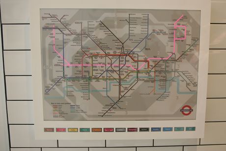 Interactive Tube Mapwhich Lightsup Touch Button Editorial Stock Photo ...