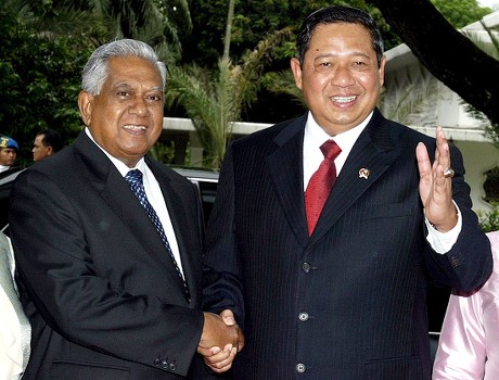 Singaporean President Sellapan Ramanathan L Shakes Editorial Stock ...