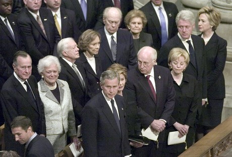 Brlr Former Presidents First Ladies George Editorial Stock Photo ...