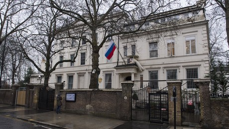 Photograph Showing Consular Section Russian Embassy Editorial Stock ...