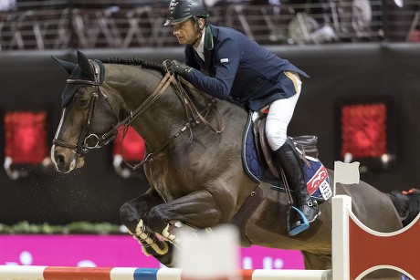 CSI Show Jumping in Basel, Switzerland - 12 Jan 2017 Stock Pictures ...