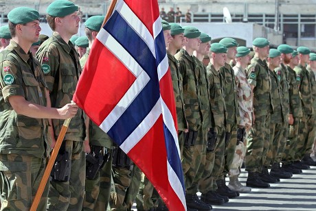 Farewell Ceremony First Fallen Norwegian Isaf Editorial Stock Photo ...