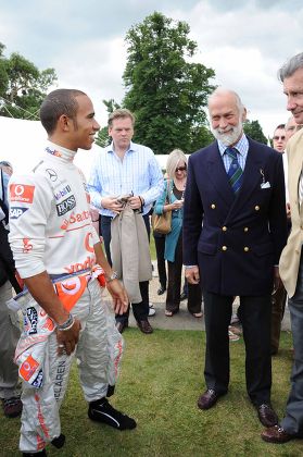 Lewis Hamilton Prince Michael Kent Editorial Stock Photo - Stock Image ...