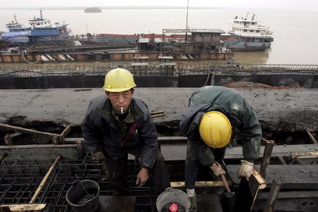 Maintenance Workers On Grounds Three Rivers Editorial Stock Photo ...