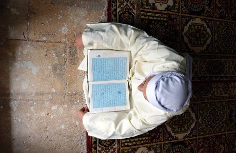 Koran Student Reads Koran Zaouia Al Editorial Stock Photo - Stock Image ...