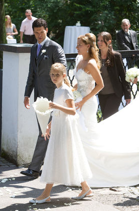 Wedding of Michael Ballack and Simone Lambe, Schloss Kempfenhausen ...