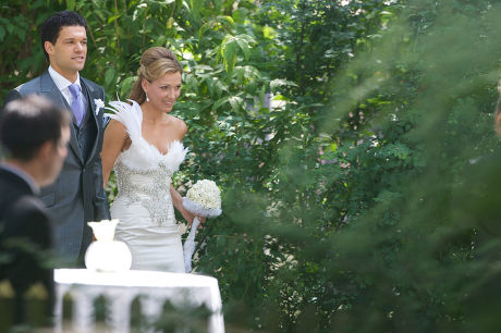 Wedding of Michael Ballack and Simone Lambe, Schloss Kempfenhausen ...