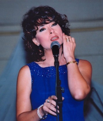 Egyptian Singer Anoshka Preforms Late Night Editorial Stock Photo ...