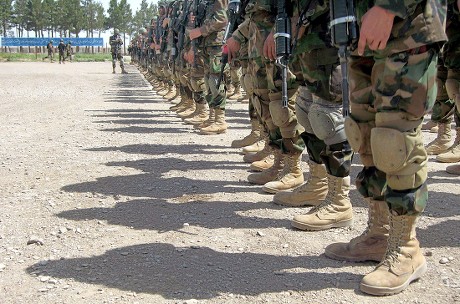 Afghan National Army Ana Commandos Seen Editorial Stock Photo - Stock ...