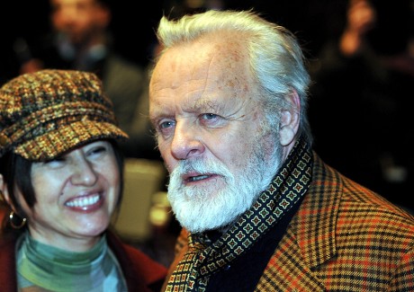 British Actor Anthony Hopkins Arrives World Editorial Stock Photo ...