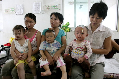 Parents Queue Have Their Infants Toddlers Editorial Stock Photo - Stock ...