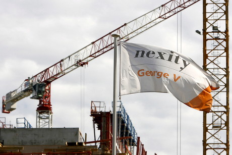Nexitys Flag Seen On New Flats Editorial Stock Photo - Stock Image ...