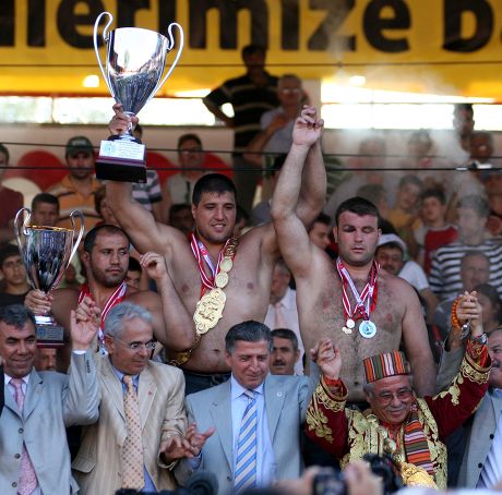 Historical Kirkpinar Wrestling Culture Activities Took Editorial Stock ...