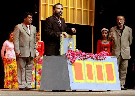 Iraqi Actors Perform Operetta Geb Almalik Editorial Stock Photo - Stock ...