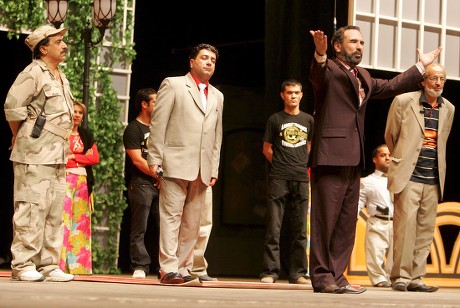 Iraqi Actors Perform Operetta Geb Almalik Editorial Stock Photo - Stock ...