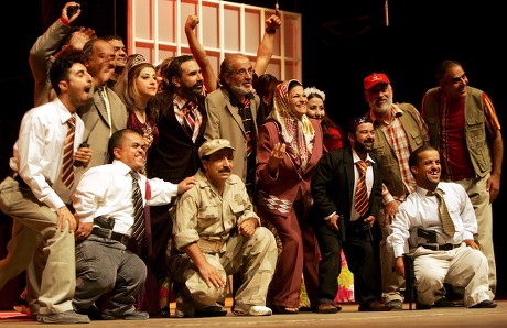 Iraqi Actors Perform Operetta Geb Almalik Editorial Stock Photo - Stock ...