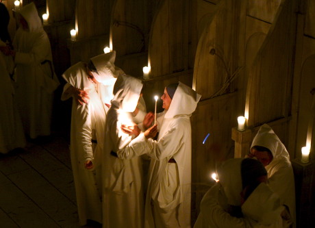 Catholic Nuns Monastic Family Bethlehem Hug Editorial Stock Photo ...