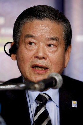 Japan Football Association President Saburo Kawabuchi Editorial Stock ...