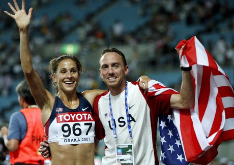 Us Kara Goucher Her Husband Adam Editorial Stock Photo - Stock Image ...