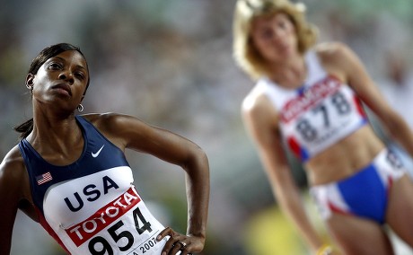 Hazel Clark Usa Prepares Her 800m Editorial Stock Photo - Stock Image ...