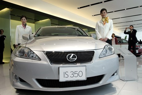 Toyota Employees Present Lexus Is350 Vehicle Editorial Stock Photo ...