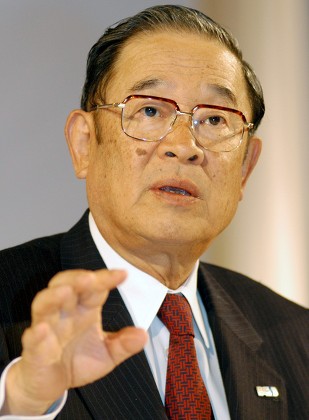 Fujio Cho President Toyota Motors Corporation Editorial Stock Photo ...