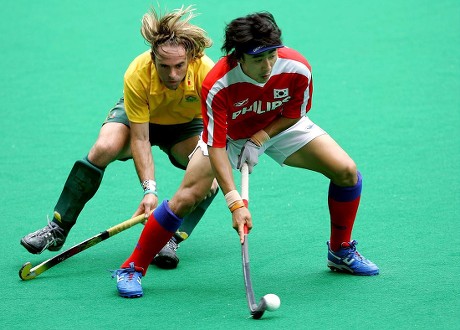 Indias Ignace Tirkey L Beats Australian Editorial Stock Photo - Stock ...