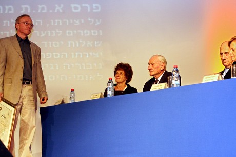 Internationally Famed Israeli Author David Grossman Editorial Stock ...