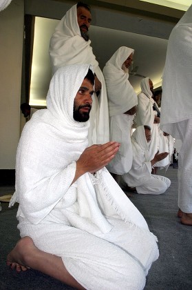 Pakistani Muslims Pray Airport Lounge Before Editorial Stock Photo ...