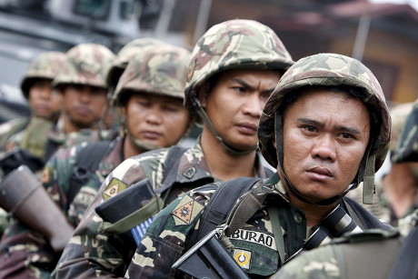 Filipino Army Soldiers 1st Armour Cavalry Editorial Stock Photo - Stock ...