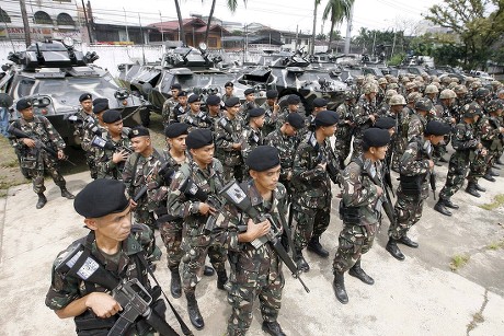 Filipino Army Soldiers 1st Armour Cavalry Editorial Stock Photo - Stock ...