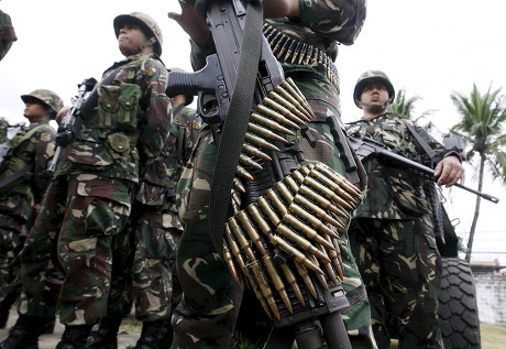 Filipino Army Soldiers 1st Armour Cavalry Editorial Stock Photo - Stock ...