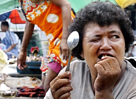 Homeless Filipino Family Rests Cardboards While Editorial Stock Photo ...