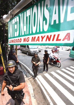 Filipino Special Weapons Tactics Swat Officers Editorial Stock Photo ...