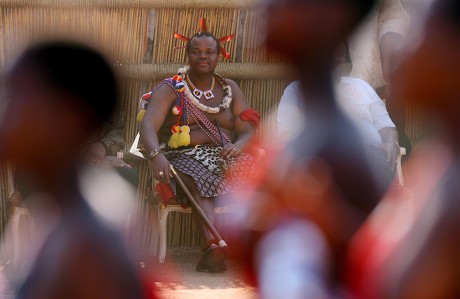 SWAZILAND'S KING MSWATI III WATCHES REGIMENTS Editorial Stock Photo ...