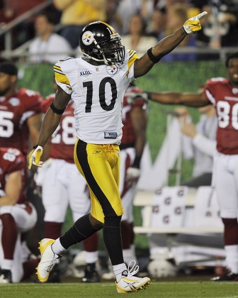 Pittsburgh Steelers Wide Receiver Santonio Holmes Editorial Stock Photo ...