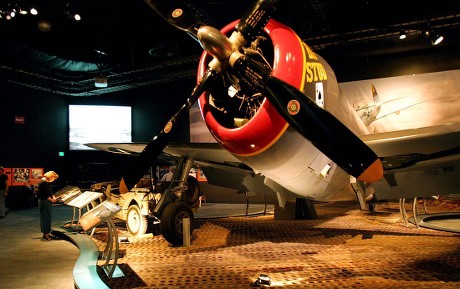 Airplanes Line Display Area Museum Flight Editorial Stock Photo - Stock ...