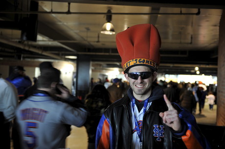 New York Mets Fan During Opening Editorial Stock Photo - Stock Image ...