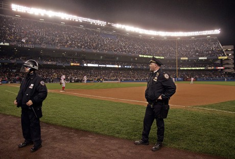 New York City Police Officers Stand Editorial Stock Photo - Stock Image ...