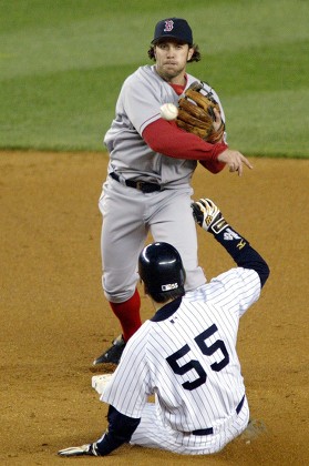 Boston Red Sox Second Baseman Mark Editorial Stock Photo - Stock Image ...