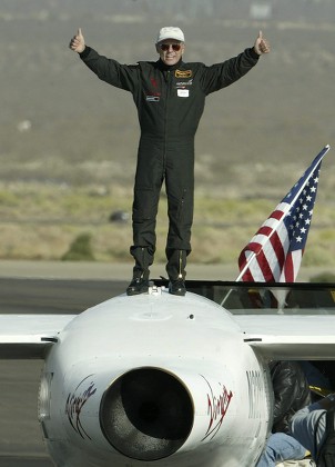 Commercial Astronaut Mike Melvill Gives Thumbs Editorial Stock Photo ...