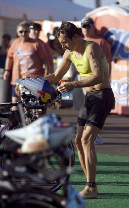 Thomas Hellriegel Germany Grabs His Bike Editorial Stock Photo - Stock ...