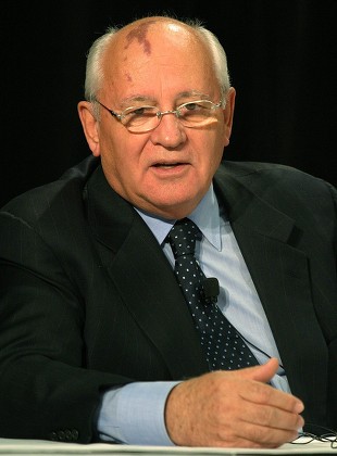 Former Soviet General Secretary Mikhail Gorbachev Editorial Stock Photo ...