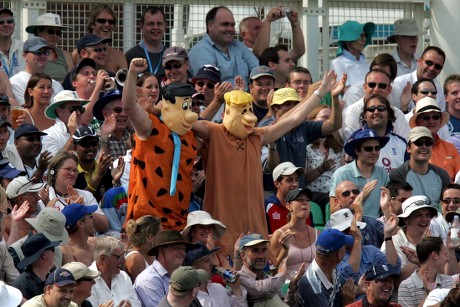 England Fan Plays Theme Tune Flintstones Editorial Stock Photo - Stock ...