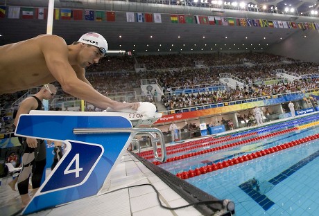 Austrian Swimmer Markus Rogan Looks Disappointed - Foto de stock de ...