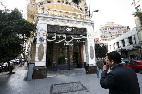 Exterior View Popular Groppi Cafe Talat Editorial Stock Photo - Stock ...