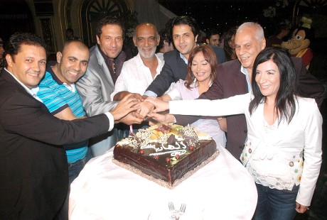Egyptian Actresses Tayseer Fahmy R Maha Editorial Stock Photo - Stock ...